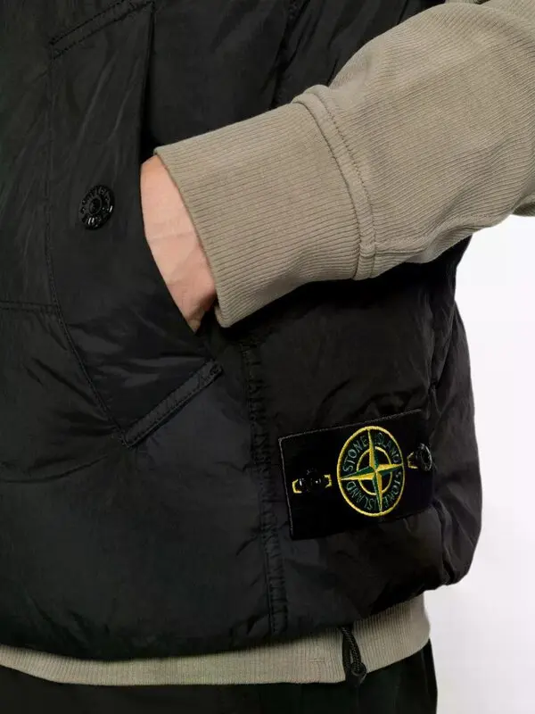 Stone Island Quilted Logo-patch Gilet