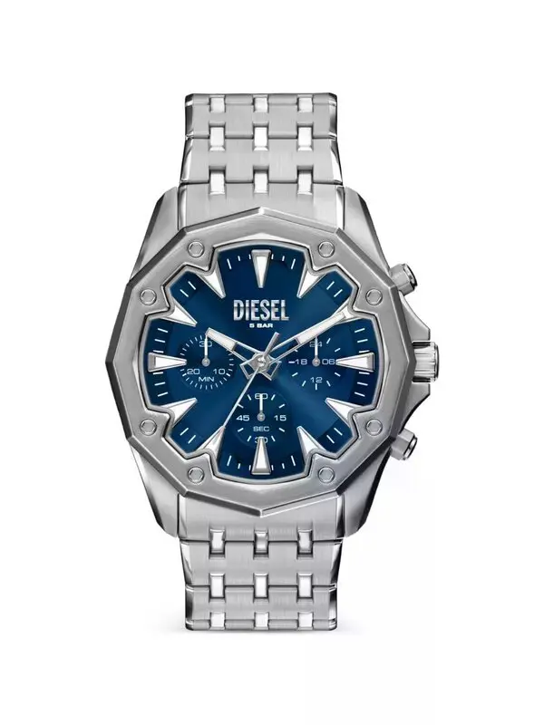 DIESEL® Stainless Steel Chronograph 46mm Watch - Blue