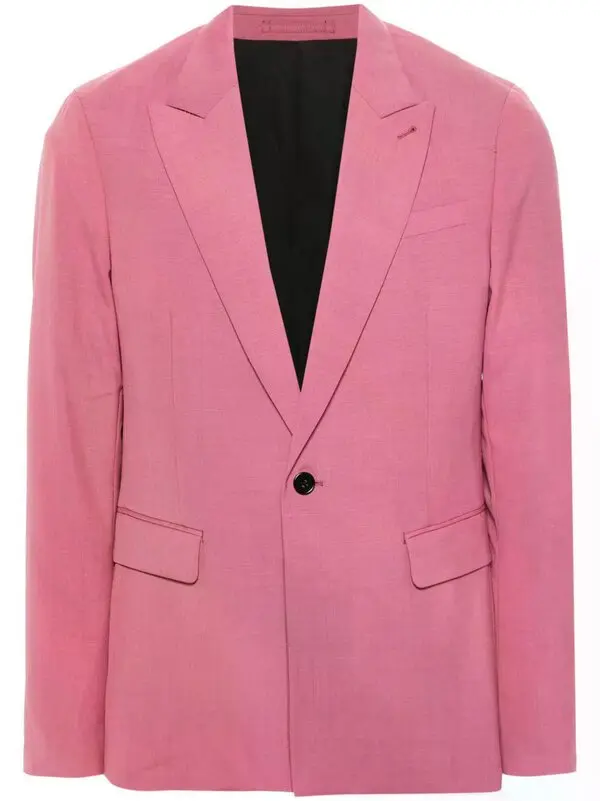 ALLSAINTS Aura Single-breasted Blazer - Pink