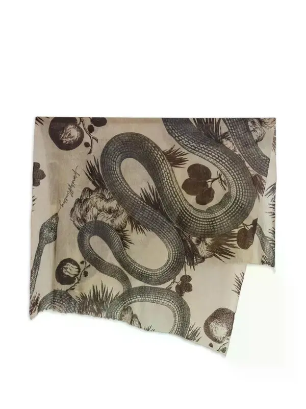 FRIENDLY HUNTING Garden Eden Cashmere Scarf