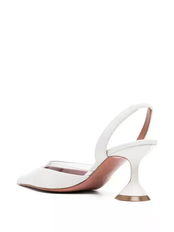 Amina Muaddi Lara Slingback Pumps