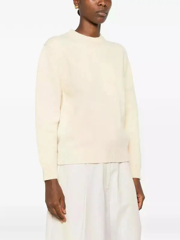 JIL SANDER Ribbed-knit Crew-neck Sweater