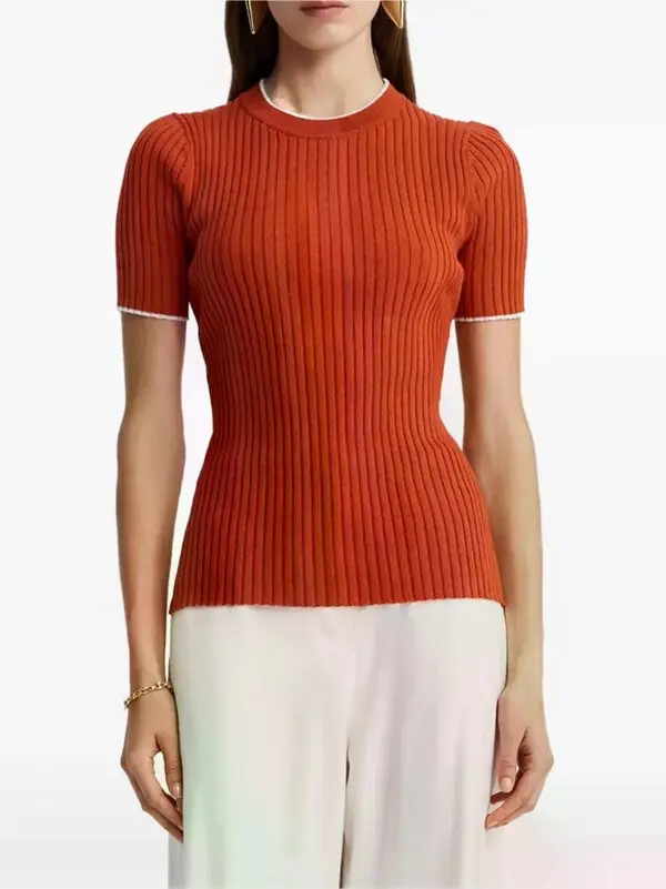 Anna Quan Ribbed-knit Top