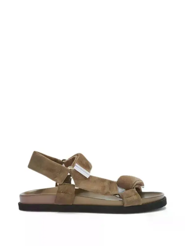 Attico Salinas Flatform Sandals - Grey