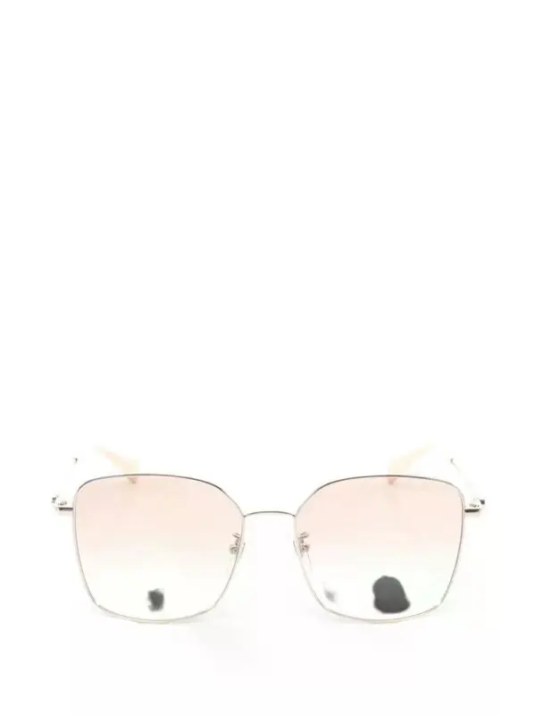 Gucci 2020s Square-frame Sunglasses - Silver