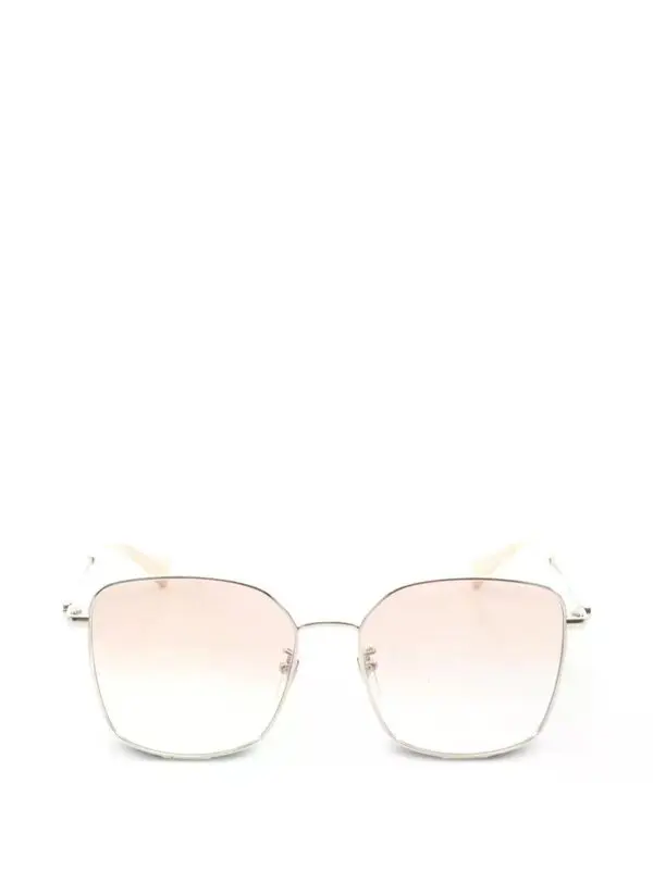 Gucci 2020s Square-frame Sunglasses - Silver