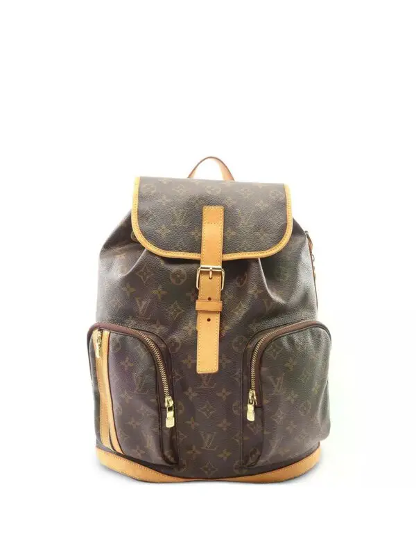 LOUIS VUITTON 2006 Bosphore Monogram Backpack - Brown