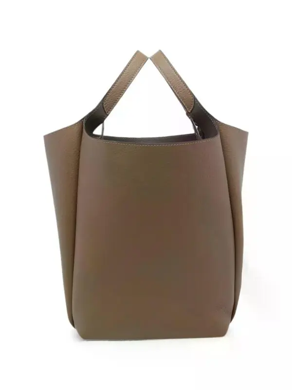 TOD'S Small Leather Bucket Bag - Brown