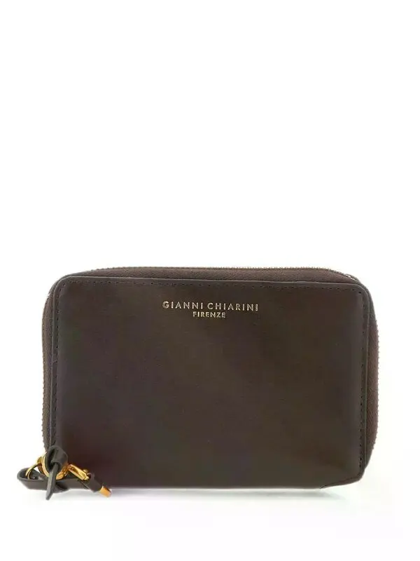 GIANNI CHIARINI Dollaro Leather Wallet - Brown