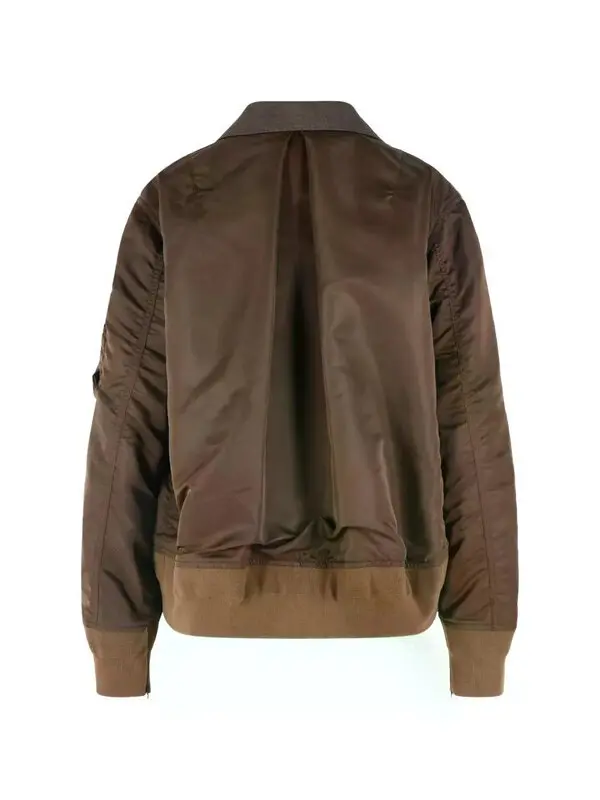 Sacai Double-breasted Panelled Jacket