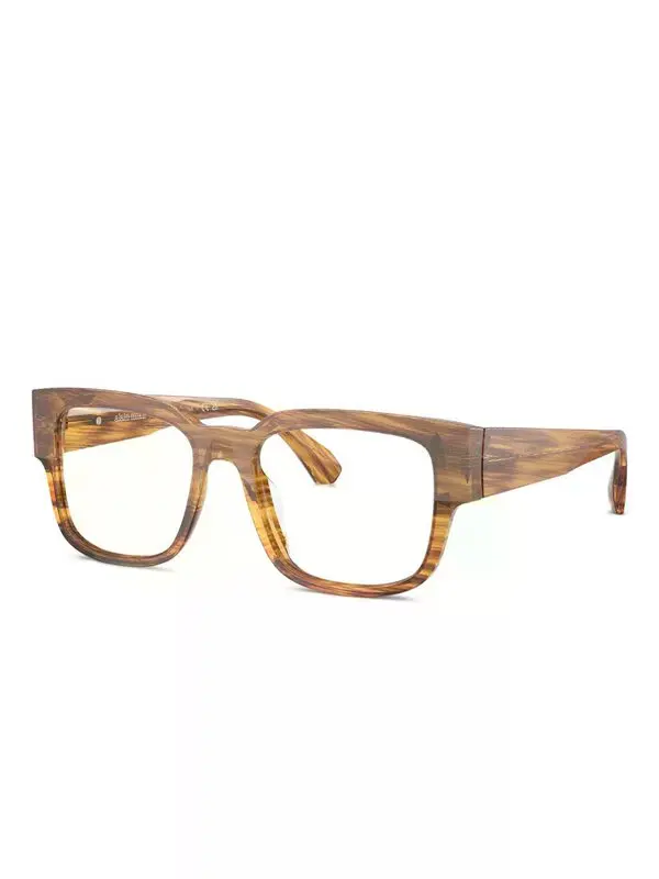 ALAIN MIKLI A03504 Striped Glasses