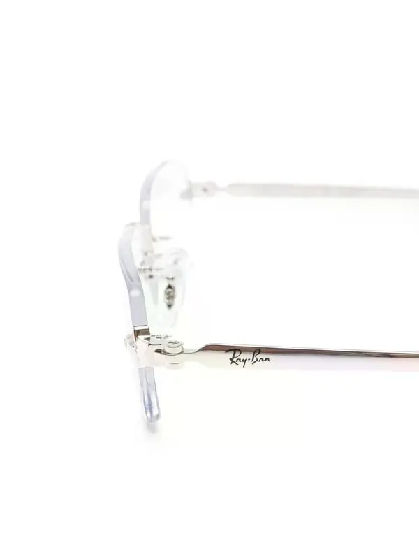Ray-ban X Asap Rocky Rimless Rectangle-frame Glasses