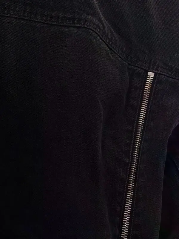 HAIKURE Zip-detail Denim Jacket