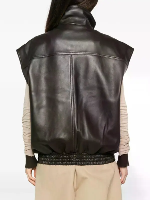 Balenciaga Leather Waistcoat