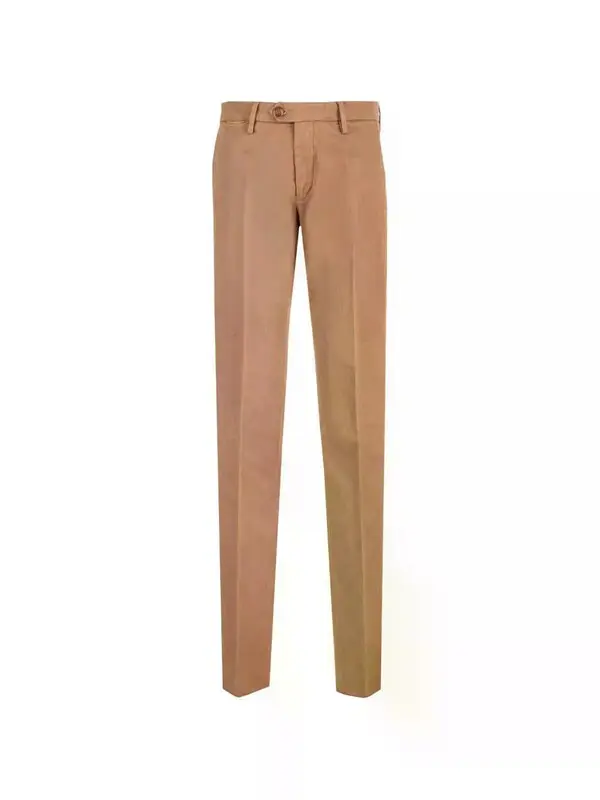 AL DUCA D’AOSTA 1902 Cotton Welt-pocket Trousers - Neutrals