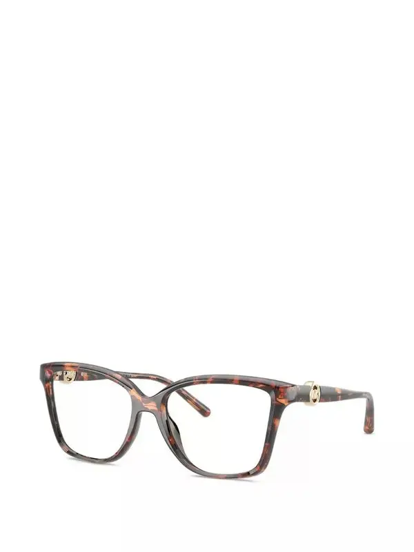 Michael Kors Geometric Eyeglasses - Brown