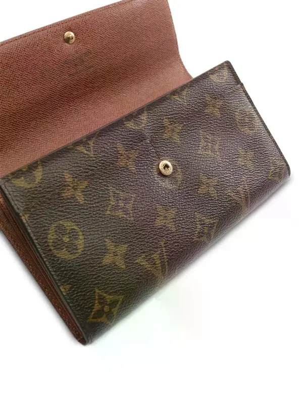 LOUIS VUITTON 2005 Sarah Monogram Wallet - Brown