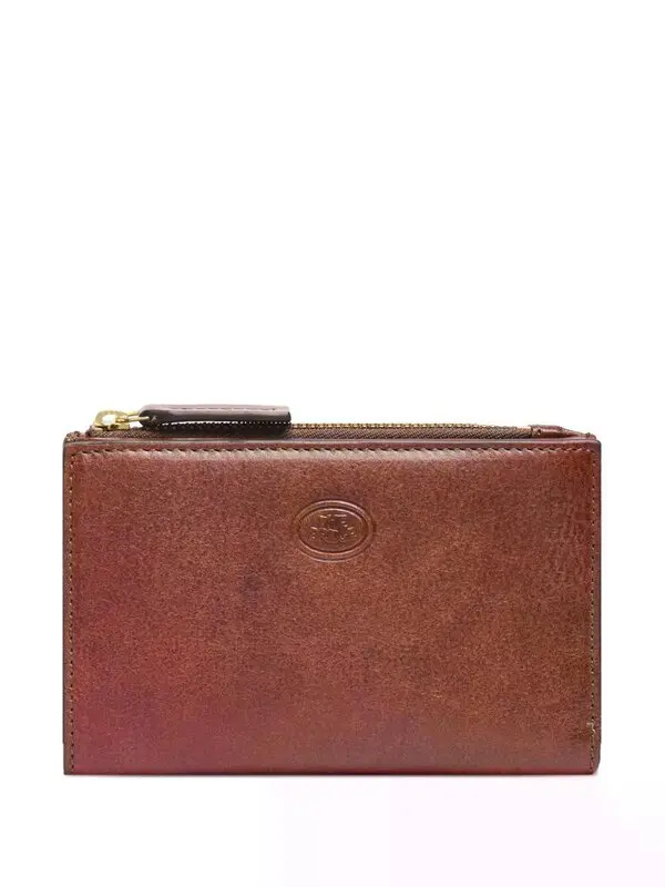 THE BRIDGE Logo-embossed Leather Wallet - Brown