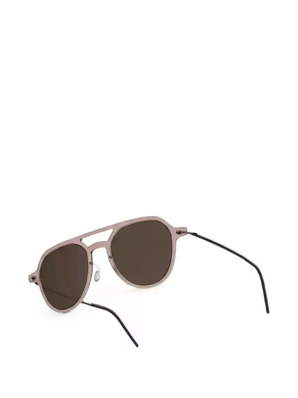 LINDBERG Pilot-frame Sunglasses