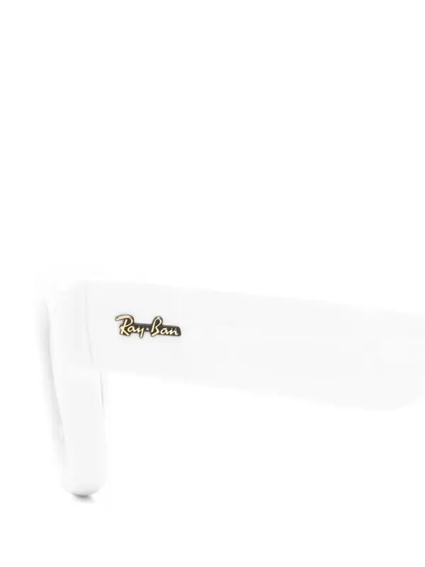 Ray-ban Wayfarer Puffer Sunglasses - White