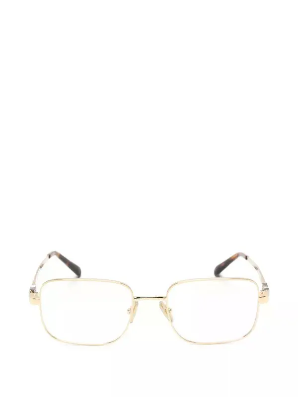 Miu Miu Rectangle-frame Logo-plaque Glasses