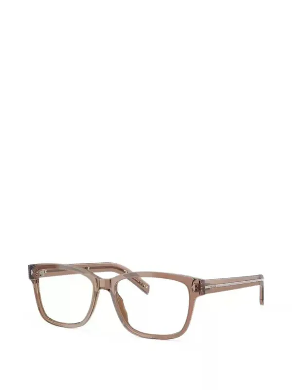 Prada Square-frame Glasses - Neutrals