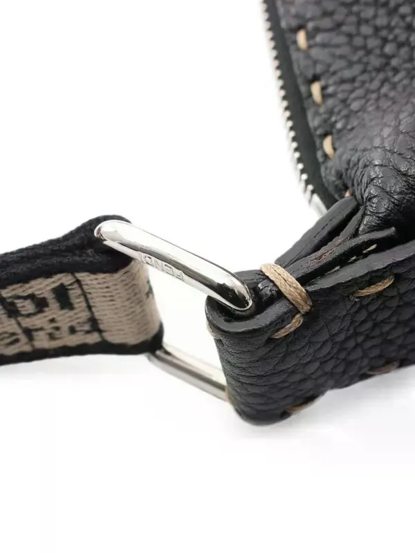 Fendi 2010s Selleria Shoulder Bag - Black