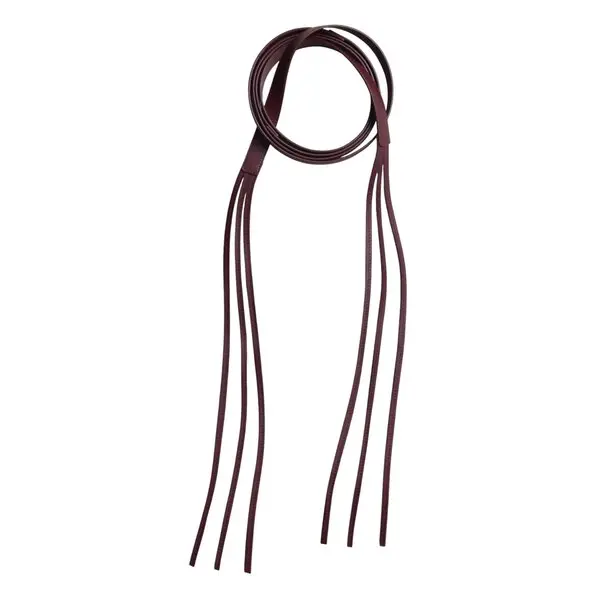 GIUNIA Eva Harness Belt Burgundy - Red