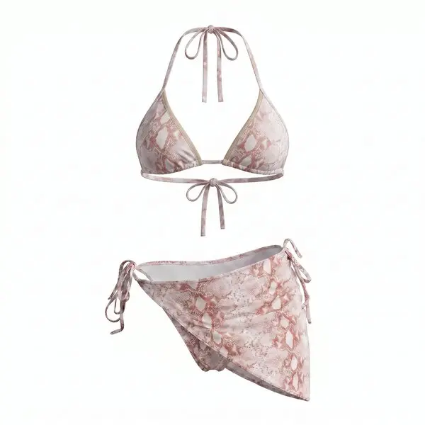 BELLARIA Mojave Python Bikini Set