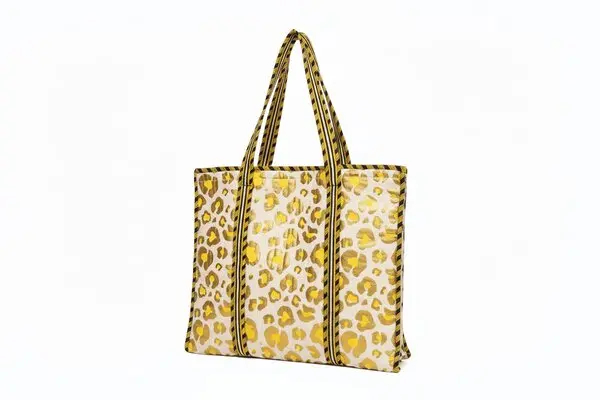 CYC The Leopard Tote - Gold