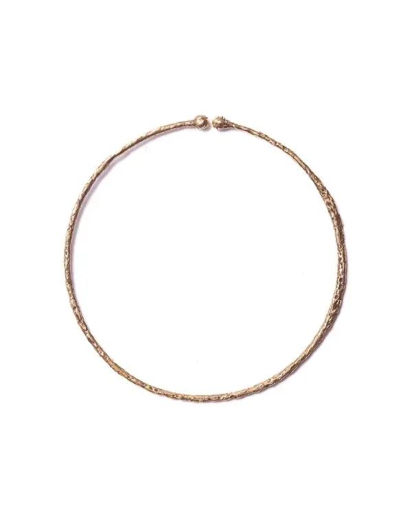 GIUNIA Halo Single Ear Cuff Big Bronze - Gold