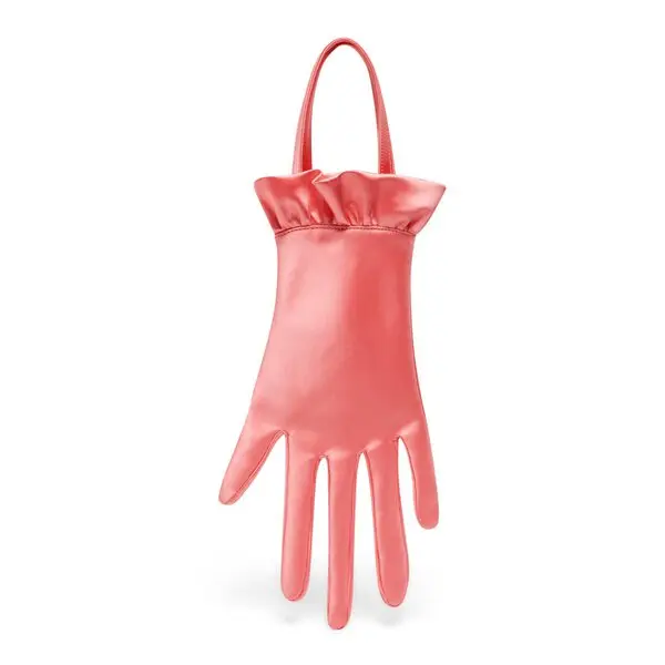 Lulu Guinness Satin Hand Bag - Pink