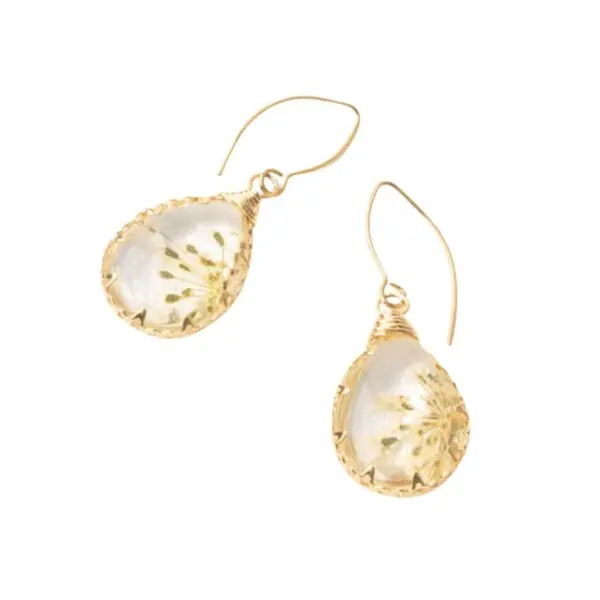 STARFISH PROJECT Blossom Earrings - Yellow