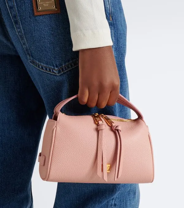 Dolce & Gabbana Vittoria Small Leather Top-handle Bag