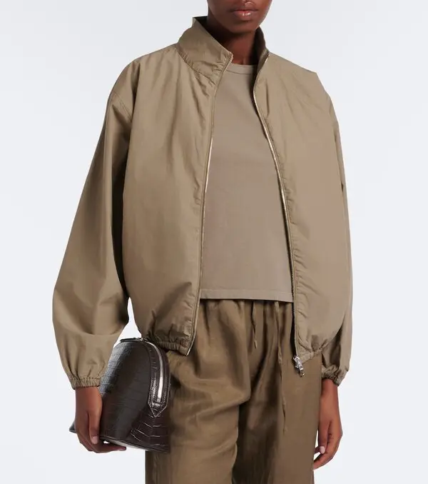LESET Kyoto Cropped Cotton Jacket