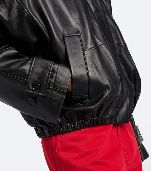 RÓHE Leather Blouson Jacket