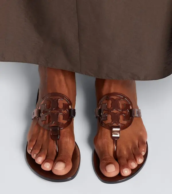Tory Burch Miller Thong Sandals - Brown