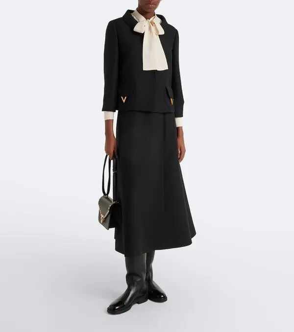Valentino Garavani Leather Knee-high Boots
