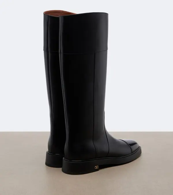 Valentino Garavani Leather Knee-high Boots