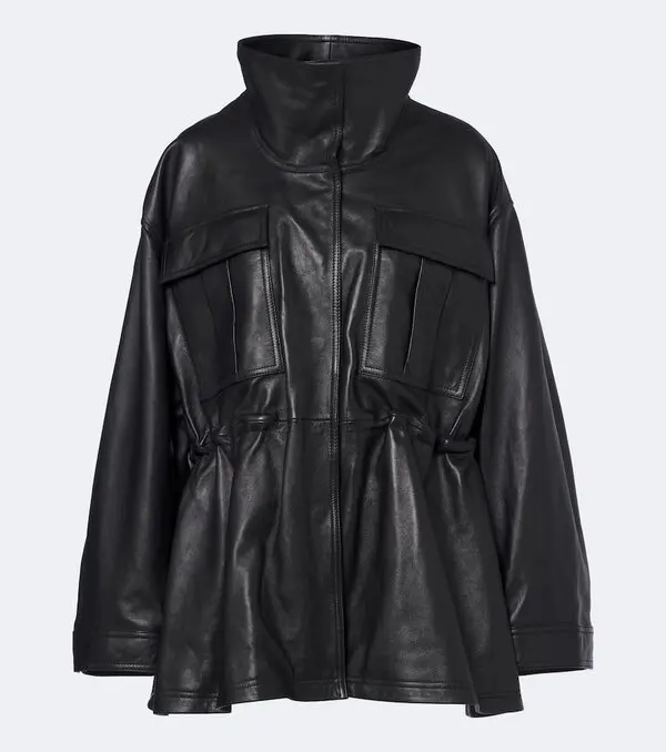 RÓHE Leather Jacket - Black