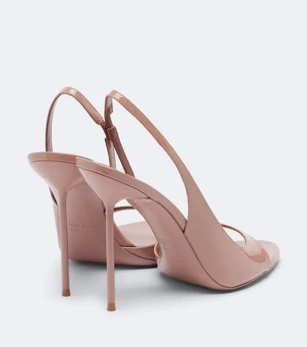 Paris Texas Lidia Patent Leather Slingback Sandals - Pink