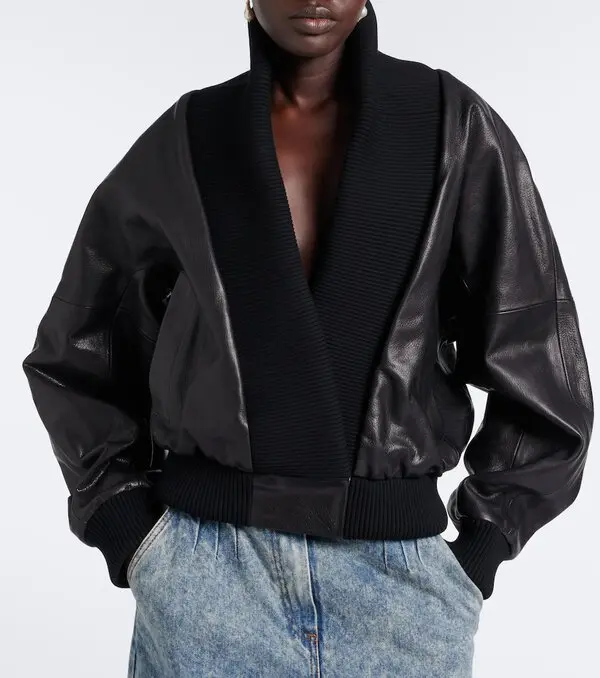 Magda Butrym Leather Jacket