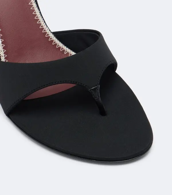 Magda Butrym Satin Thong Sandals