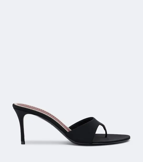 Magda Butrym Satin Thong Sandals