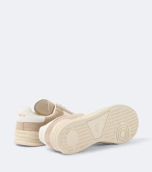 Polo Ralph Lauren Heritage Suede Sneakers - Beige