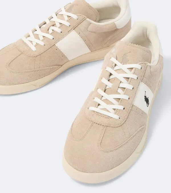 Polo Ralph Lauren Heritage Suede Sneakers - Beige