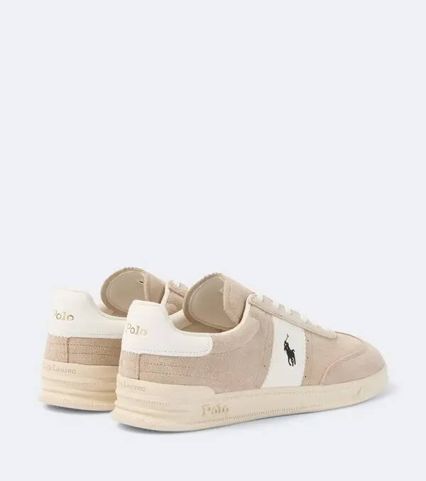 Polo Ralph Lauren Heritage Suede Sneakers - Beige