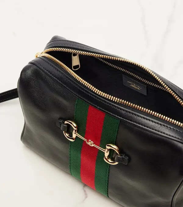 Gucci Horsebit Small Leather Camera Bag
