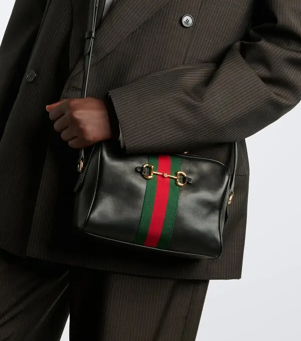 Gucci Horsebit Small Leather Camera Bag