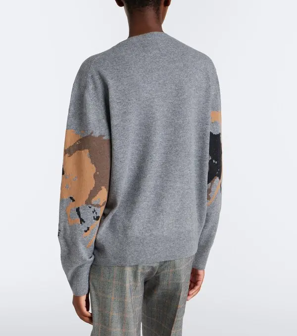 Stella McCartney Intarsia Virgin Wool Sweater